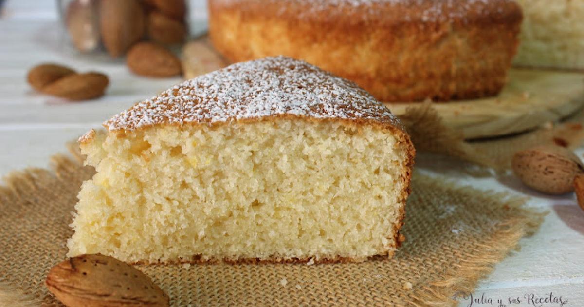 Bizcocho de limón , almendra y coco. sin gluten | Postres Fáciles y Ricos