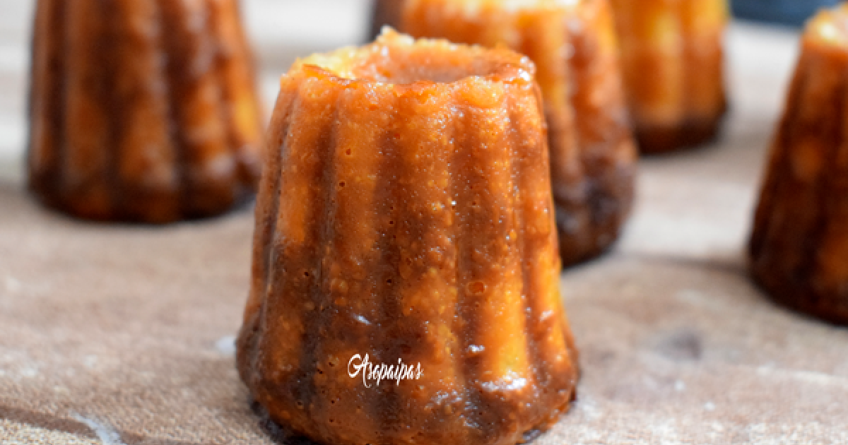 Canelés de burdeos (cannelè de bordeaux) | Postres Fáciles y Ricos