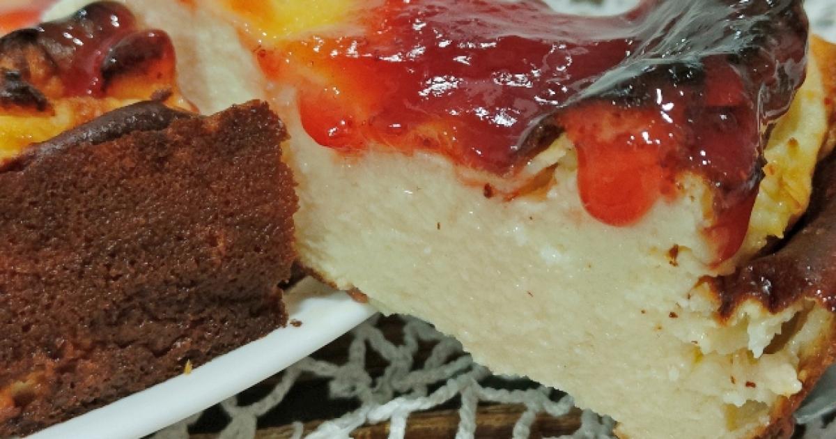 Cheesecake de yogur y leche condensada | Postres Fáciles y Ricos
