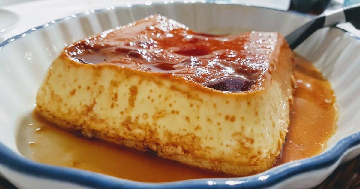 Flan de nata y coco en microondas | Postres Fáciles y Ricos