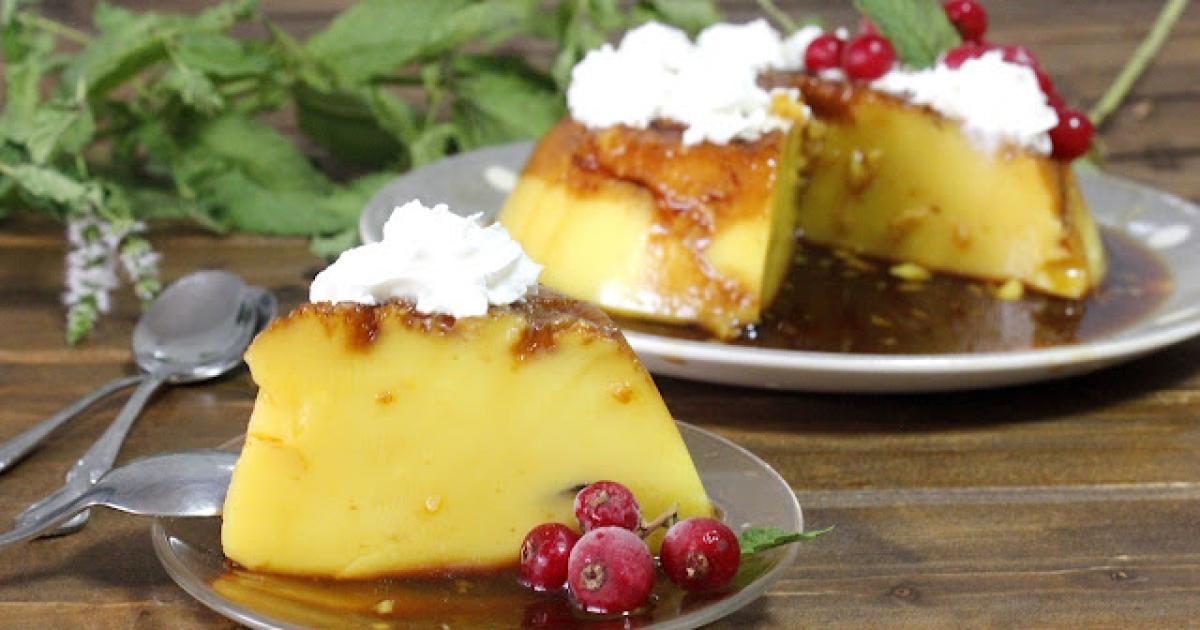 Flan de maizena sin horno. sin gluten | Postres Fáciles y Ricos