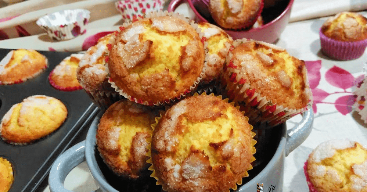 Magdalenas de nata | Postres Fáciles y Ricos