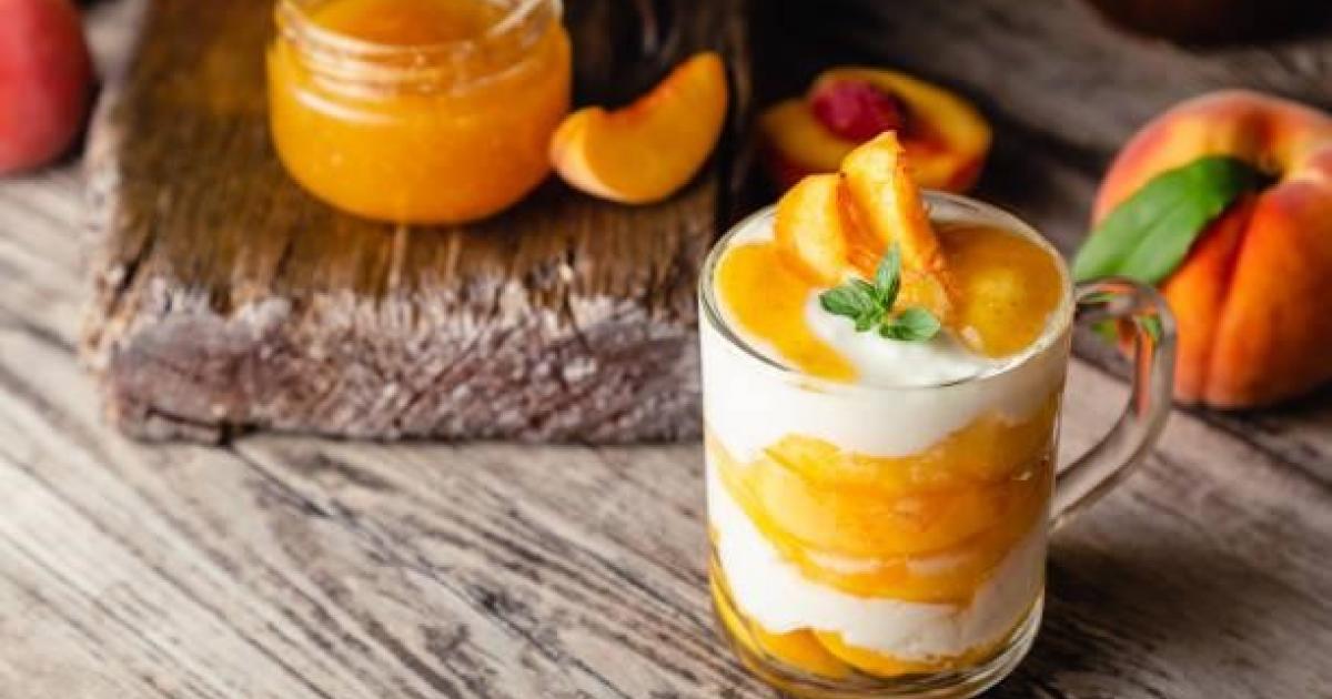 Receta para una nevera pequeña: mousse de melocotón | Postres Fáciles y ...