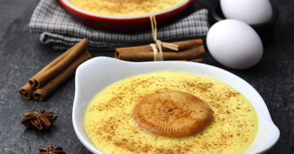 Natillas caseras de vainilla sin lactosa | Postres Fáciles y Ricos