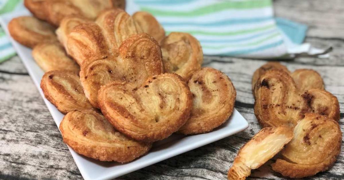 Palmeras de hojaldre | Postres Fáciles y Ricos