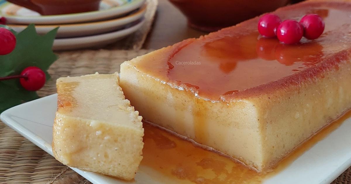 Pudin de pan con leche condensada | Postres Fáciles y Ricos