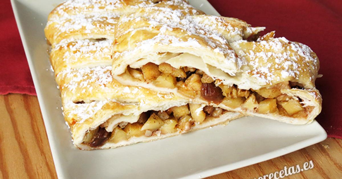 Strudel de manzana o apfelstrudle | Postres Fáciles y Ricos