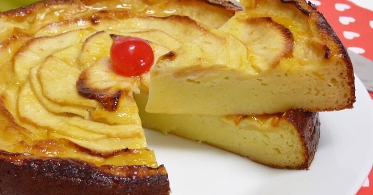 Tarta de manzana muy fácil y buenísima | Postres Fáciles y Ricos